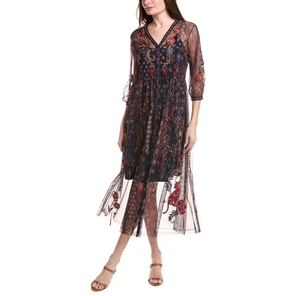 Johnny Was | Dresses | Johnny Was Womens Petite Theia Dress | Poshmark